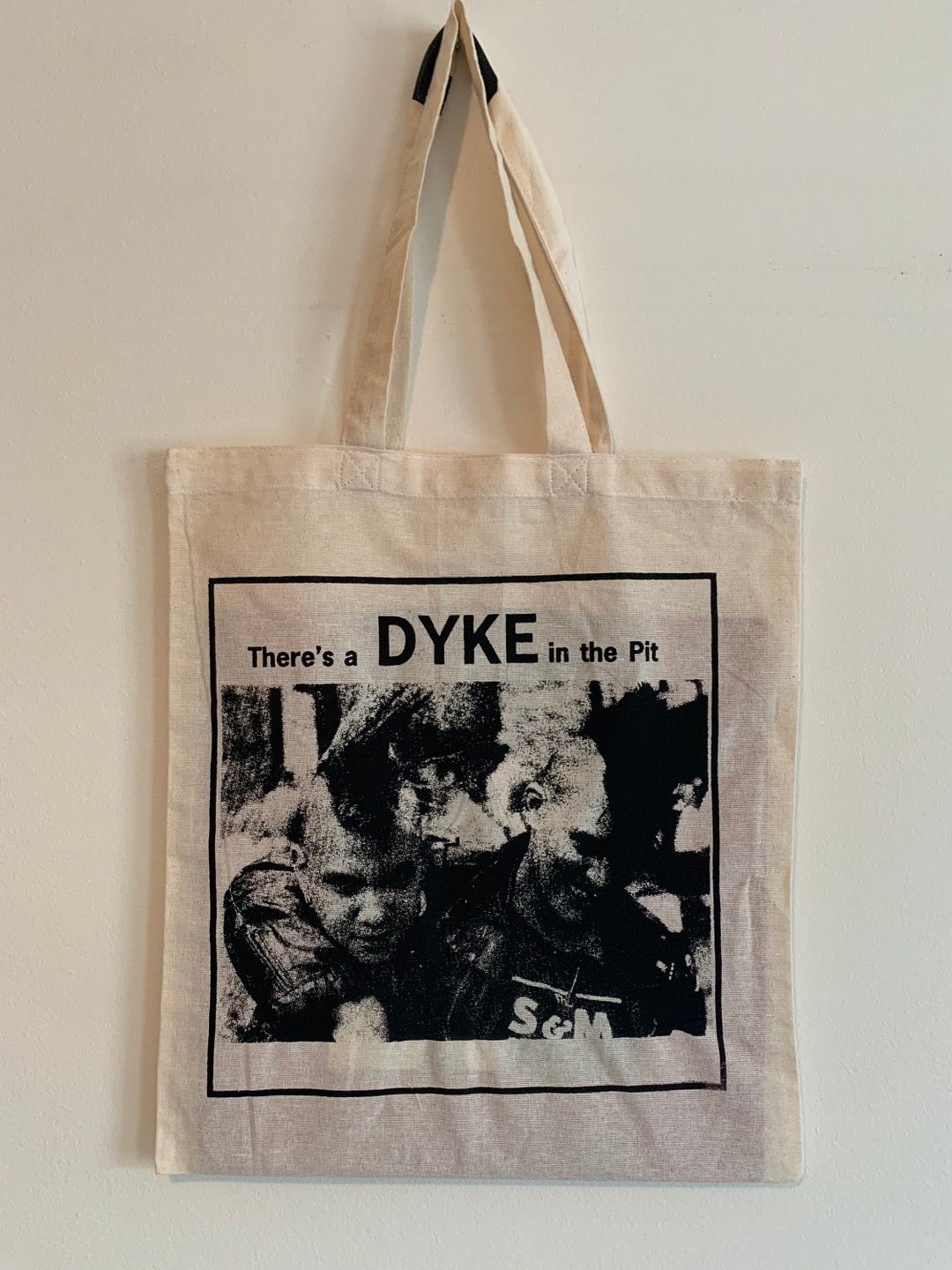 DYKE in the Pit OUTPUNK Tote - Etsy