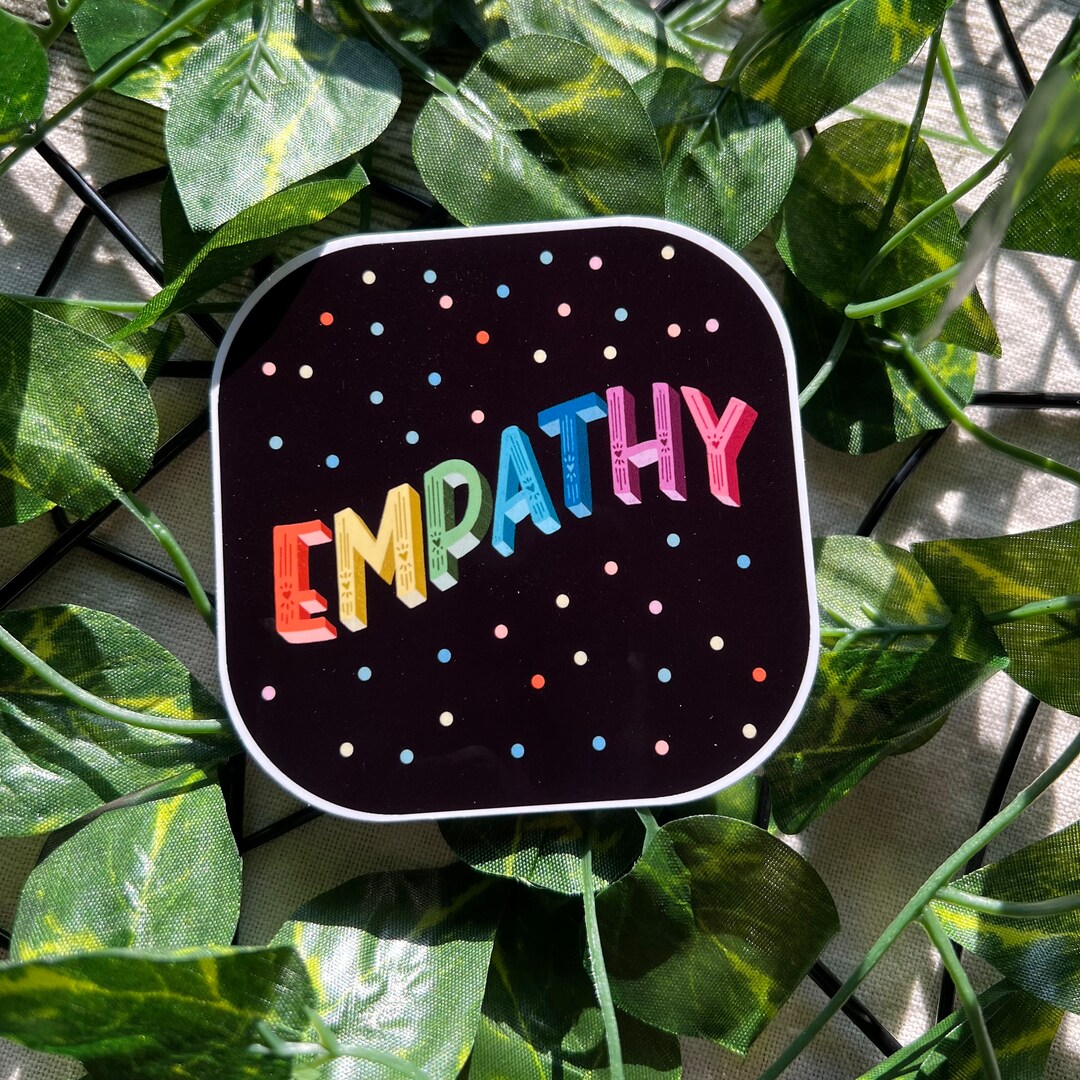 Empathy Sticker Laptop Decal Mental Health Activism - Etsy