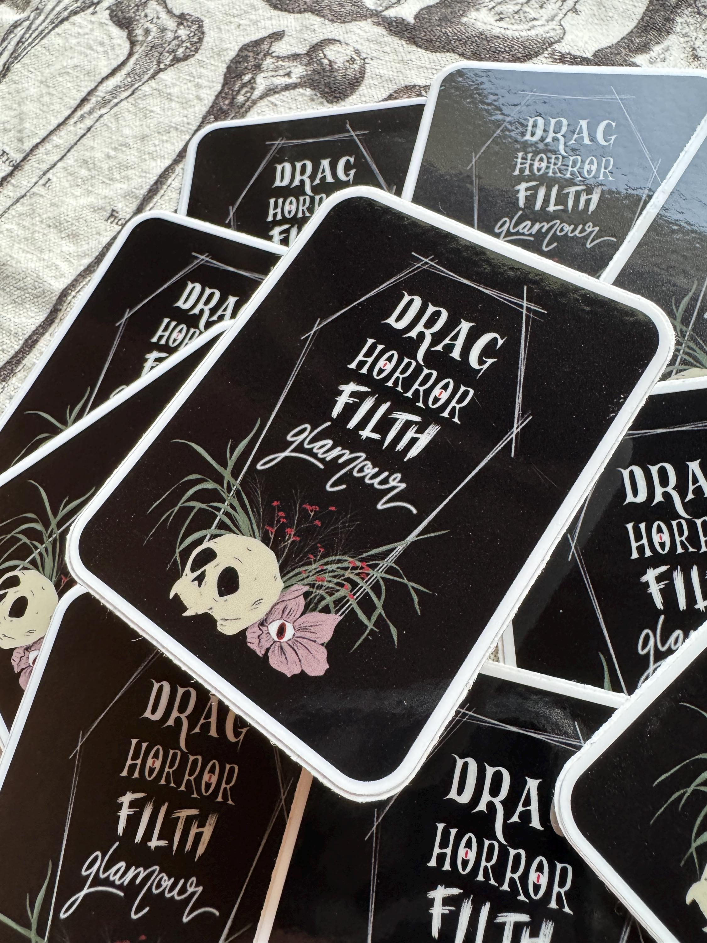 Dragula Vinyl Sticker | Horror | Drag - Etsy