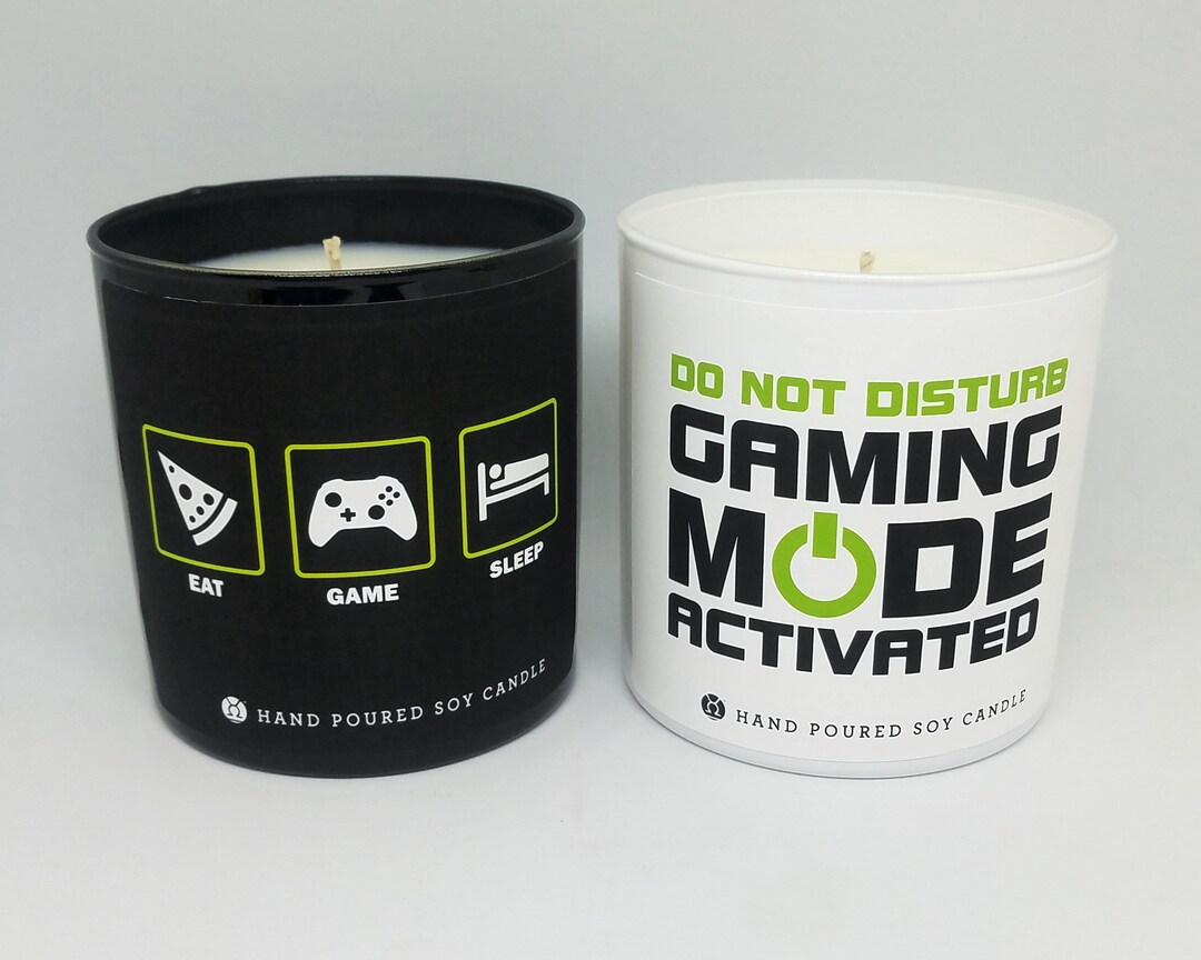 9oz. Gamer Candlevideo Game Candle Gaming, Computer, Console, Funnysoy ...
