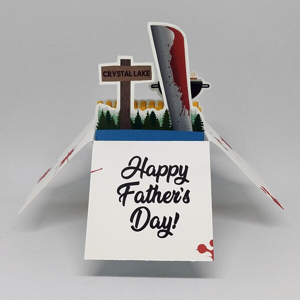 Pop up Horror Birthday Card - Etsy