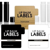 Chapstick Labels - Etsy