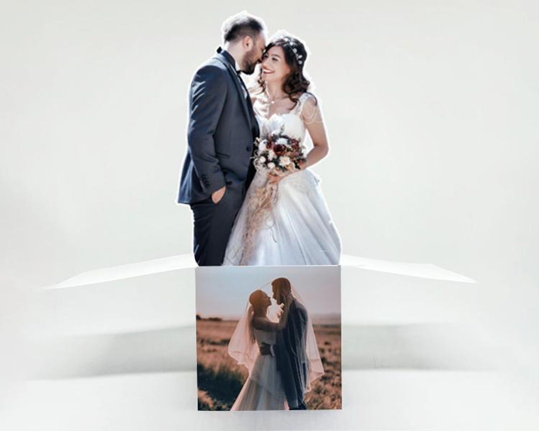 Valentine's Day Photo Card | Personalized Handmade 3D Pop-up Greeting ...