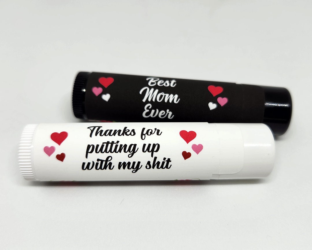 Mother's Day Lip Balms Gift for Mom, Best Mom Ever Funny, Mother's Day ...