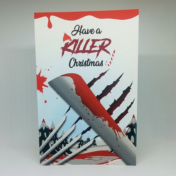 Scary Movie Christmas Cards - Etsy