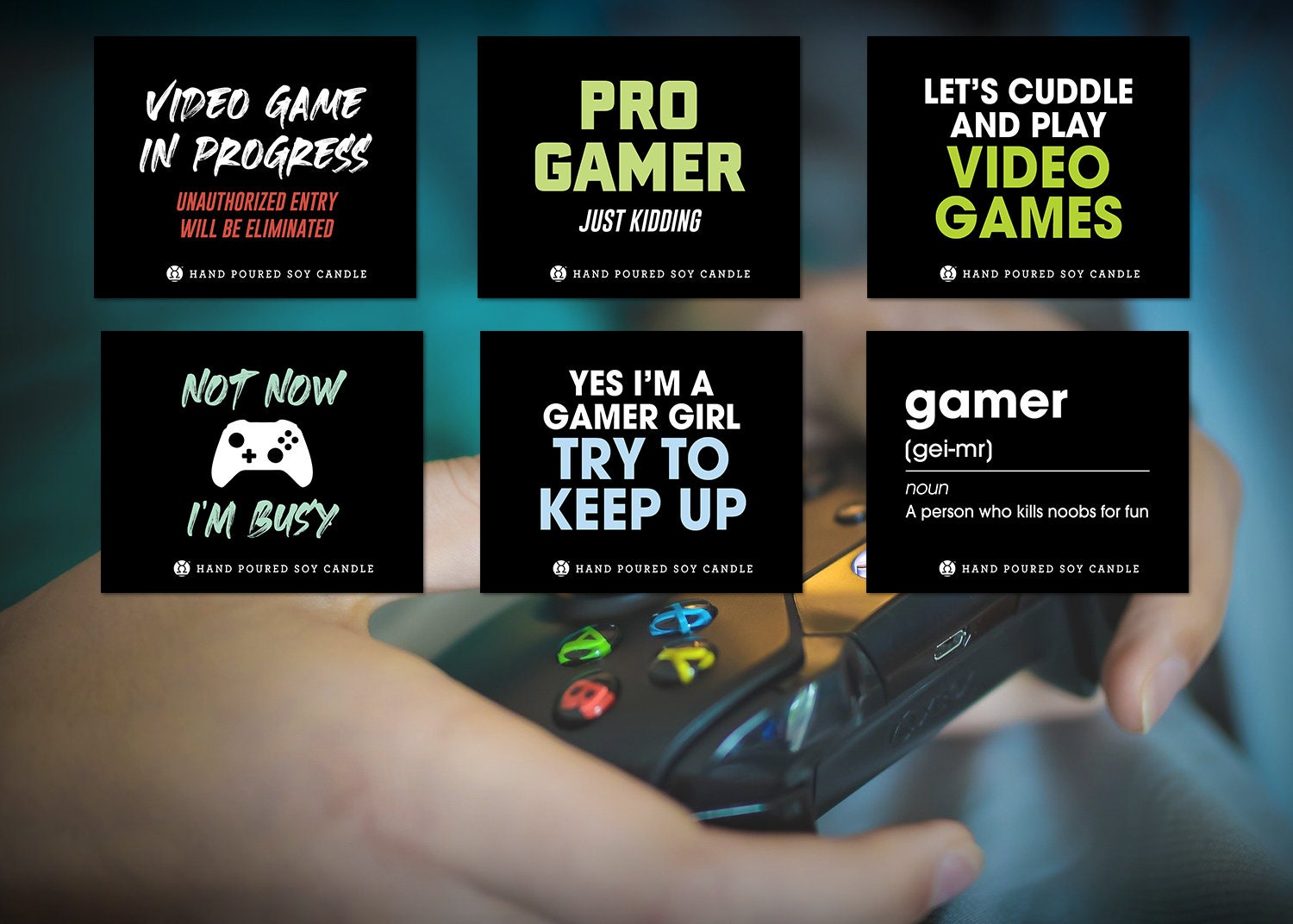 3.5oz. Gamer CandleVideo Game Candle Gaming Computer | Etsy