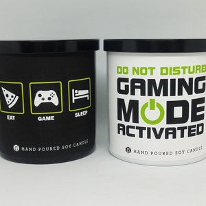9oz. Gamer Candlevideo Game Candle Gaming, Computer, Console, Funnysoy ...