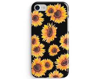 Sunflower phone case | Etsy