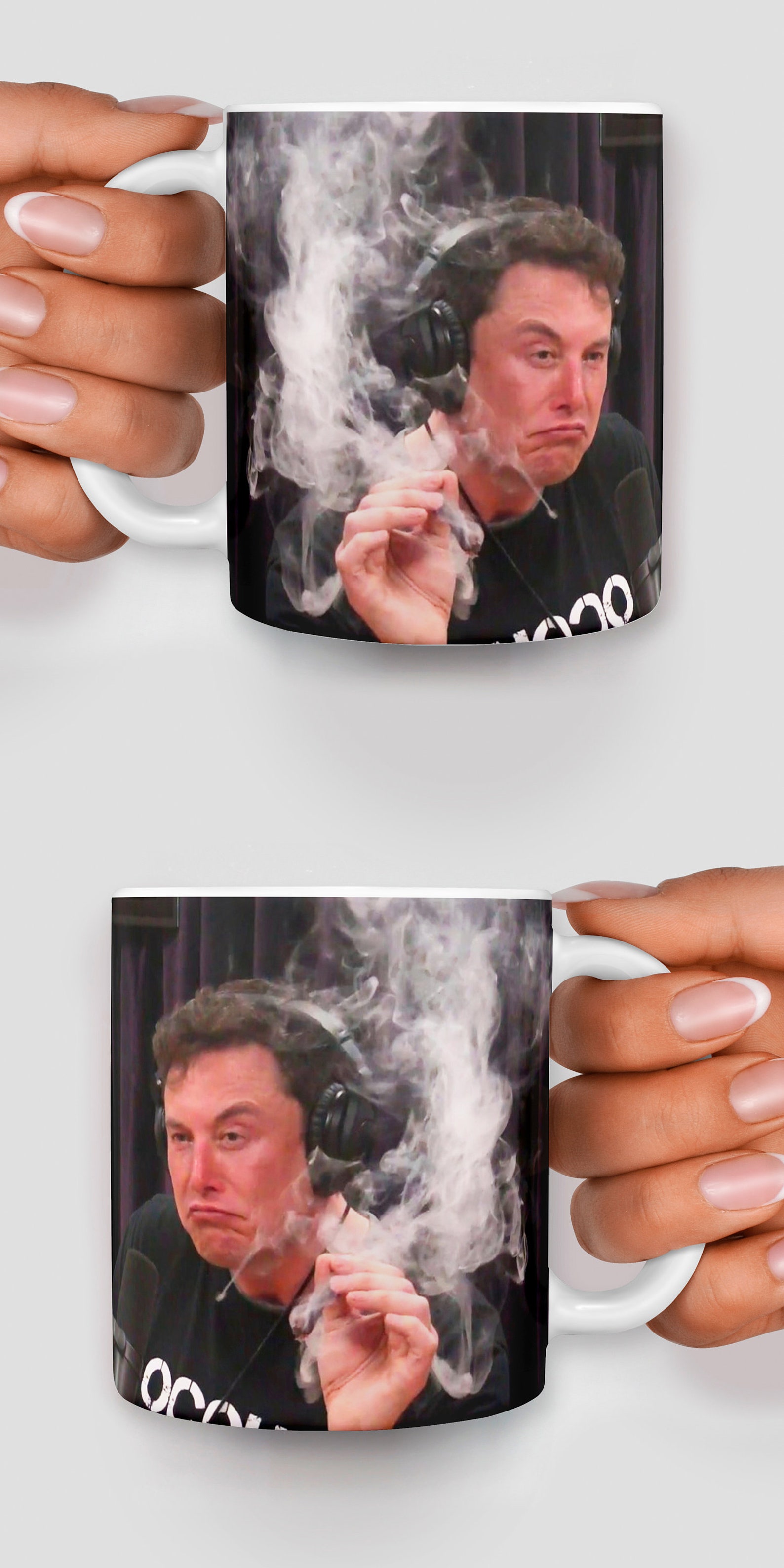 Elon Musk Smoking Mug Christmas Mug Funny Mug Rude Mug Etsy