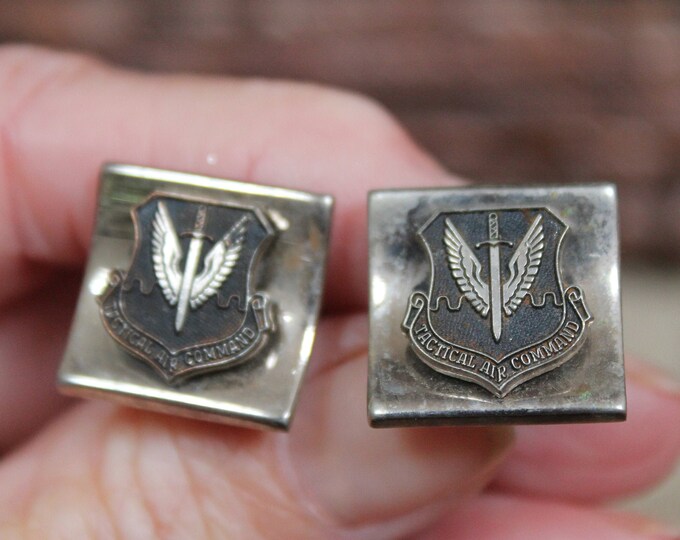 Cufflinks Air Force Cufflinks Military Formalwear Air Force - Etsy