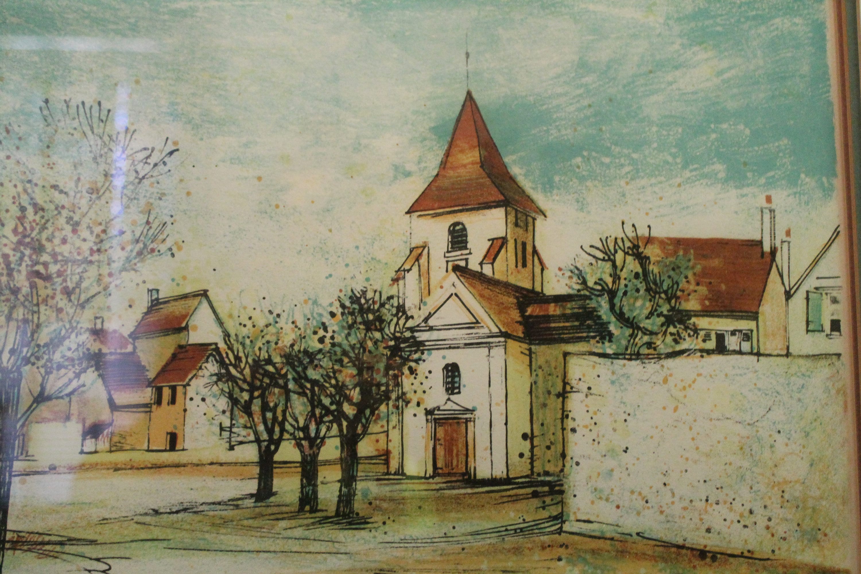 Pierre Jacquot (1929-2009) Paris Cityscape Lithograph Pencil Signed ...