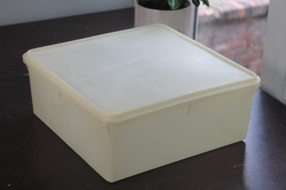 Tupperware Square-keeper 12 Tupper Seal 223-2 Vintage 1960s - Etsy