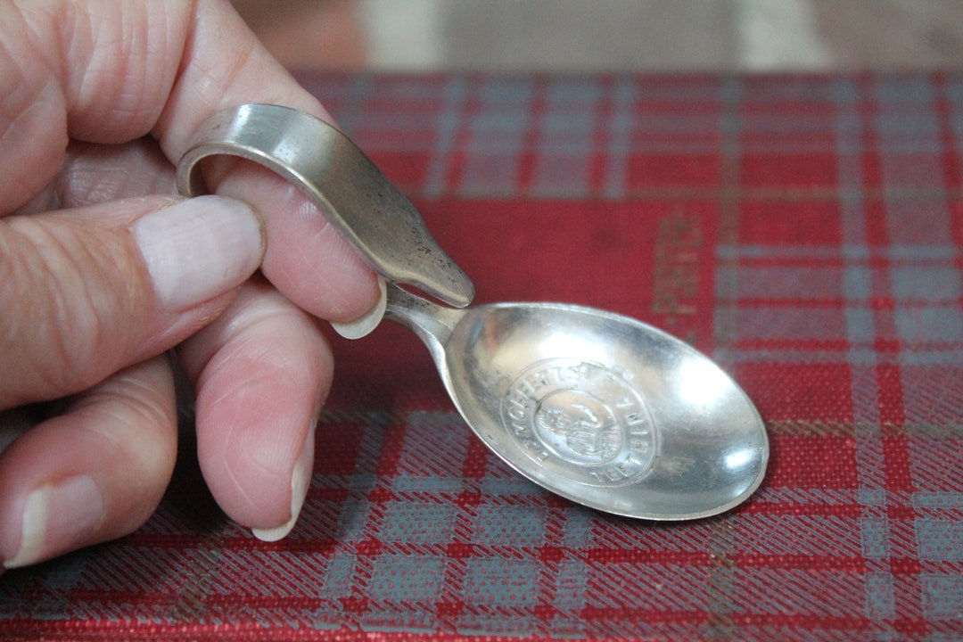 Dr Moffett's Teethina Teething Spoon Advertising Promotional Silver ...
