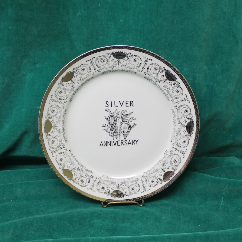 Silver Party Plates - Etsy