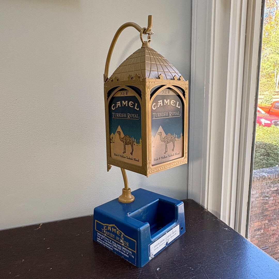 Camel Cigarettes Lighted Display Point-of-sale Countertop Lamp for ...