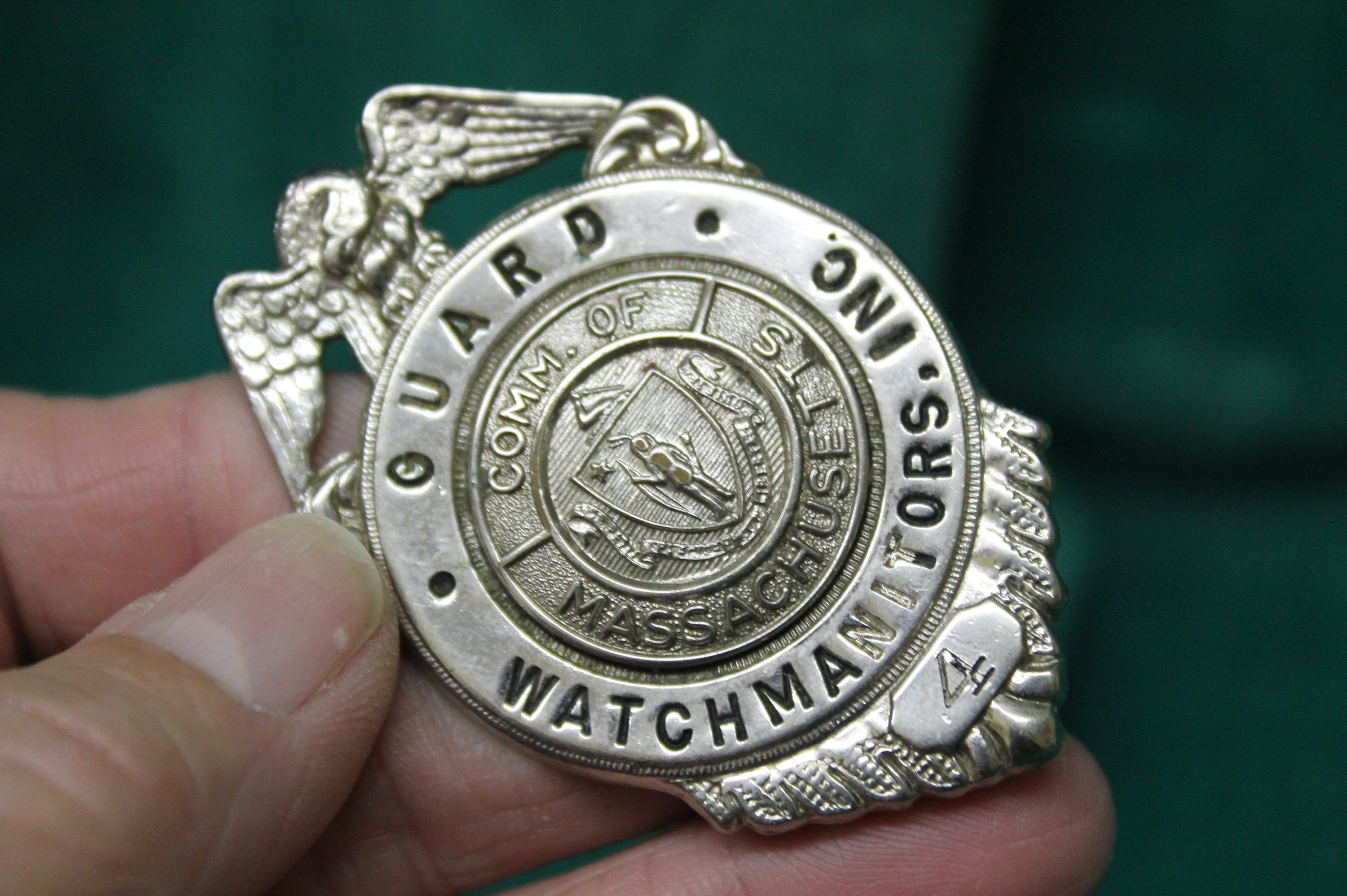 RARE Watchmanitors, Inc Guard Badge Circa 1960s Labor Relations Board ...