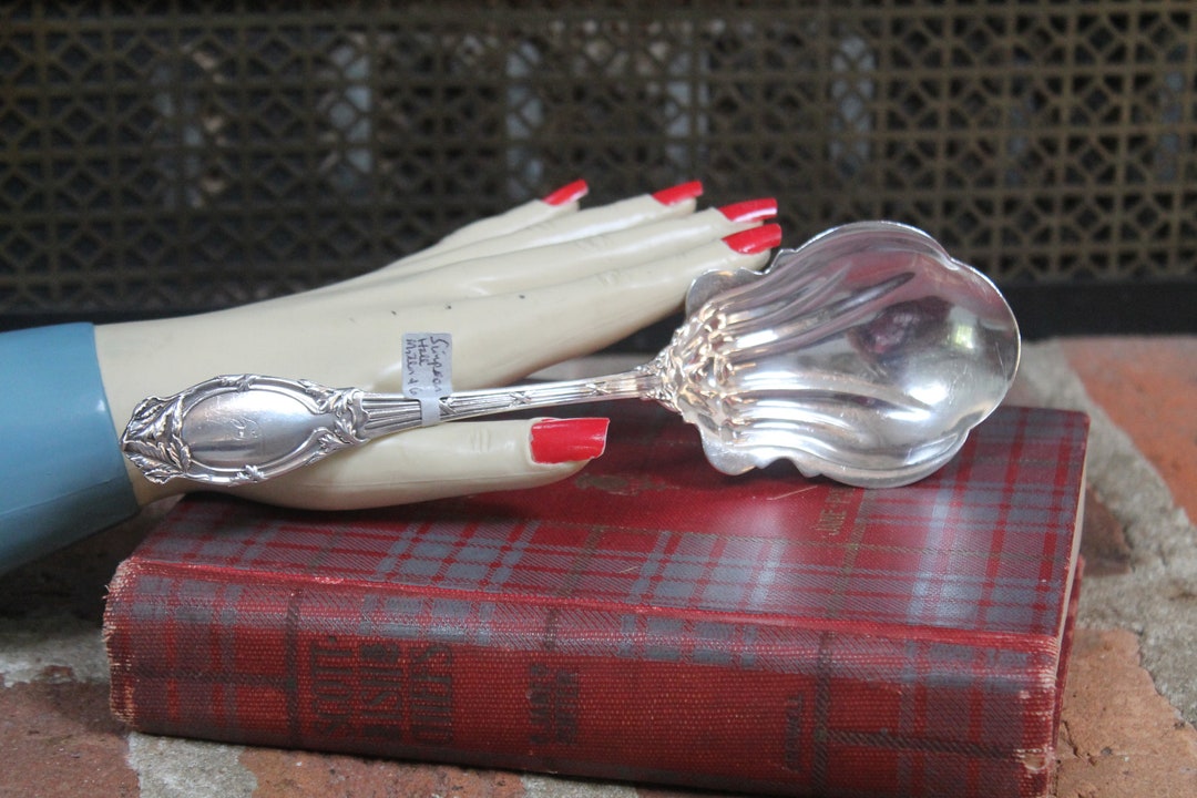 Simpson Hall Miller "abbottsford" 1907 Sterling Serving Spoon Large ...