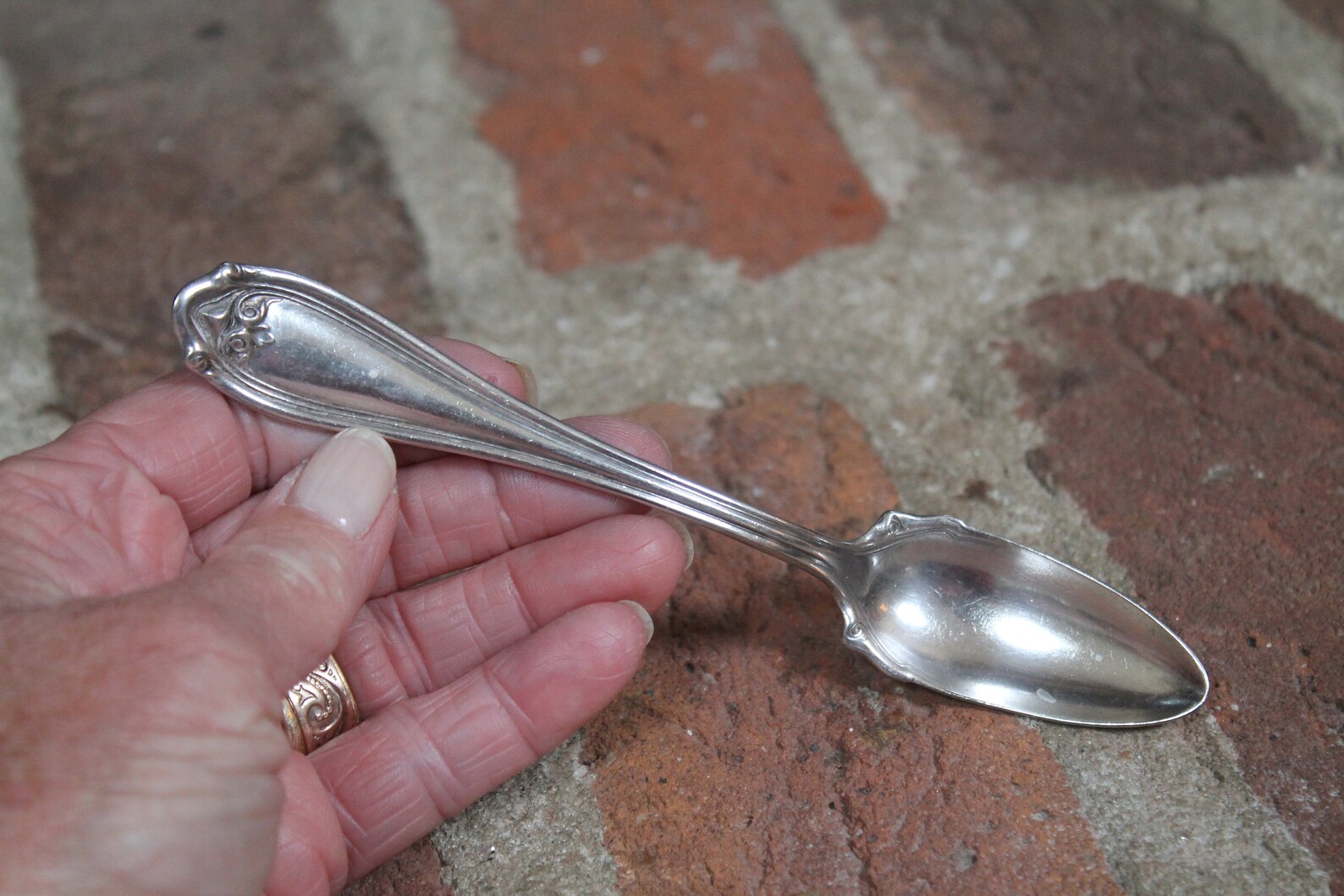 Wm A Rogers SXR Fruit Spoon 1910 abington - Etsy