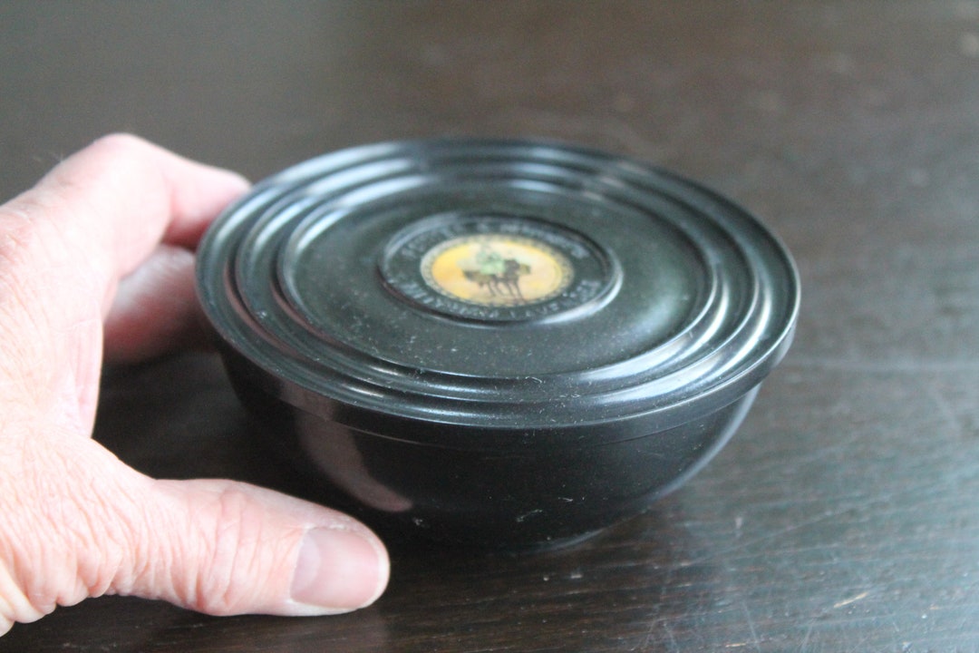 Potter & Moore's Bakelite Shaving Soap Box W/ Threaded Lid "mitcham ...