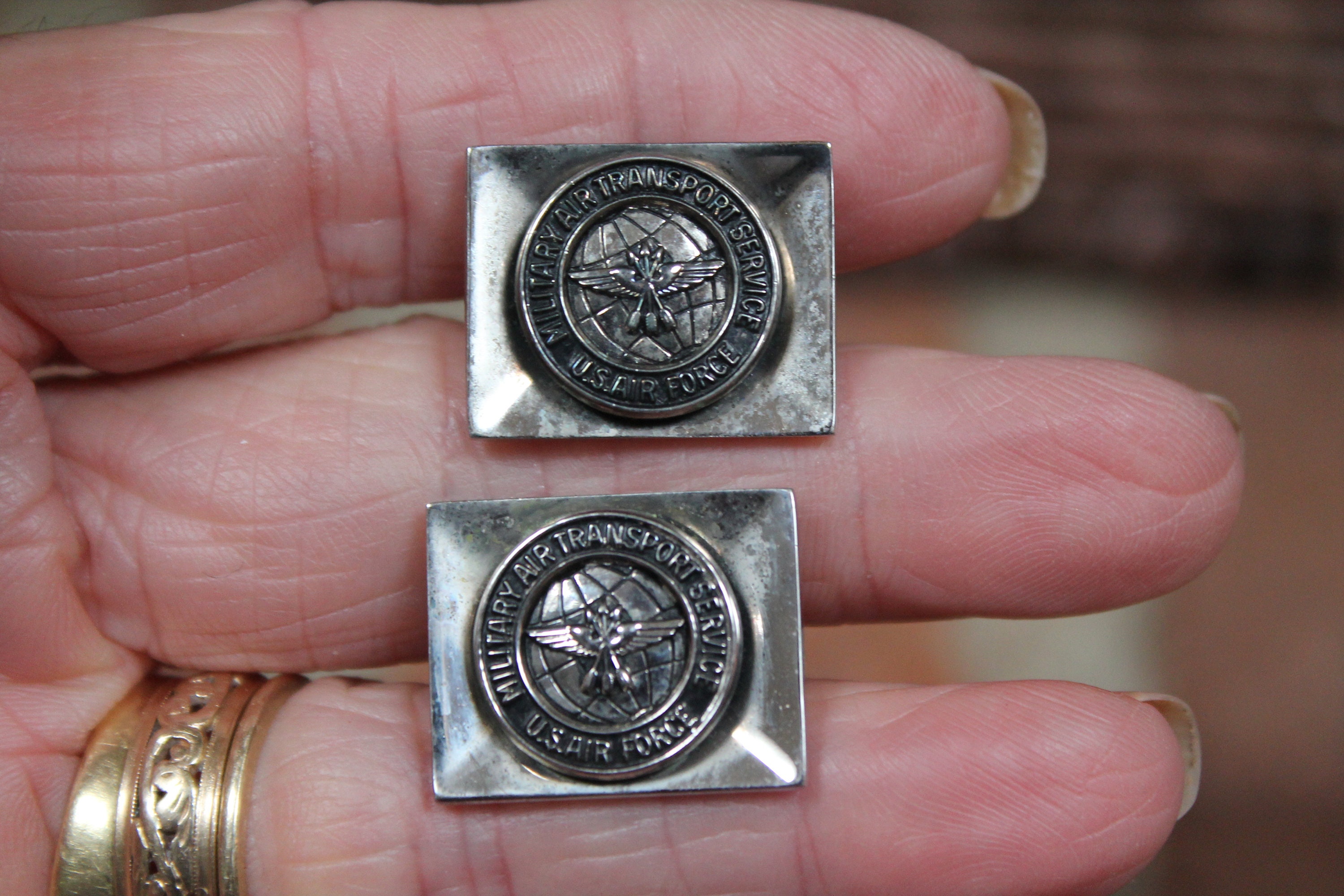 Military Air Transport Service Cuff Links by Balfour US Air Force ...