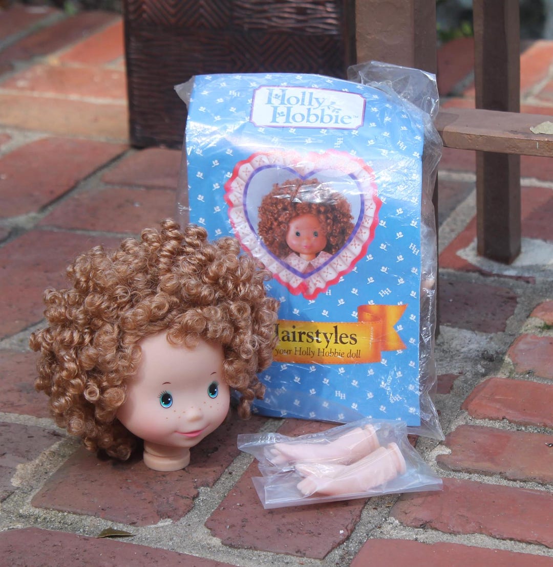 Hollie Hobby Head & Hands in Original Package 1991 Doll Making Doll ...