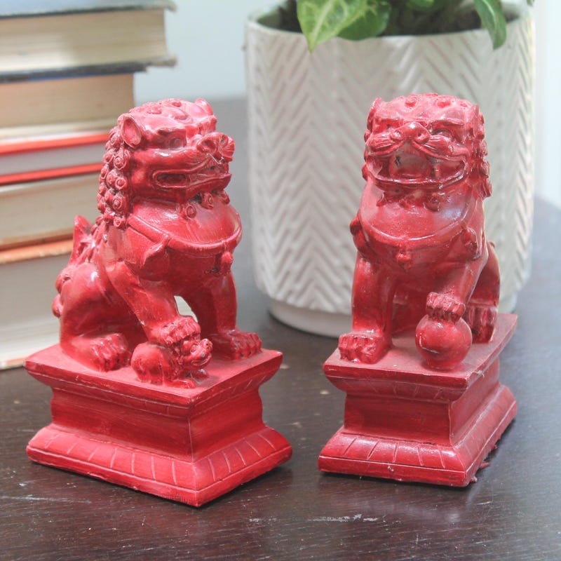 Foo Dogs Pair - Etsy