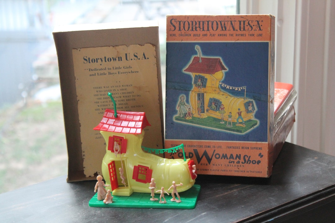 Rare Storytown USA Bachmann Kit 5011 129 the Old Woman in a Shoe W/ ALL ...