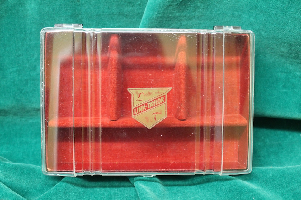 Vintage Link-taylor Plastic Men's Jewelry Cufflink or Watch Box ...