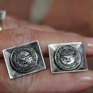 Military Air Transport Service Cuff Links by Balfour US Air Force ...