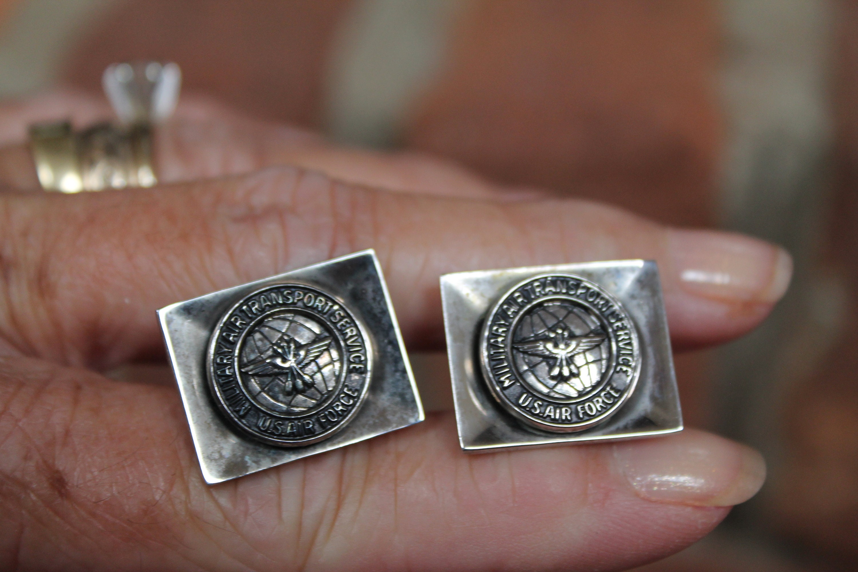 Military Air Transport Service Cuff Links by Balfour US Air Force ...