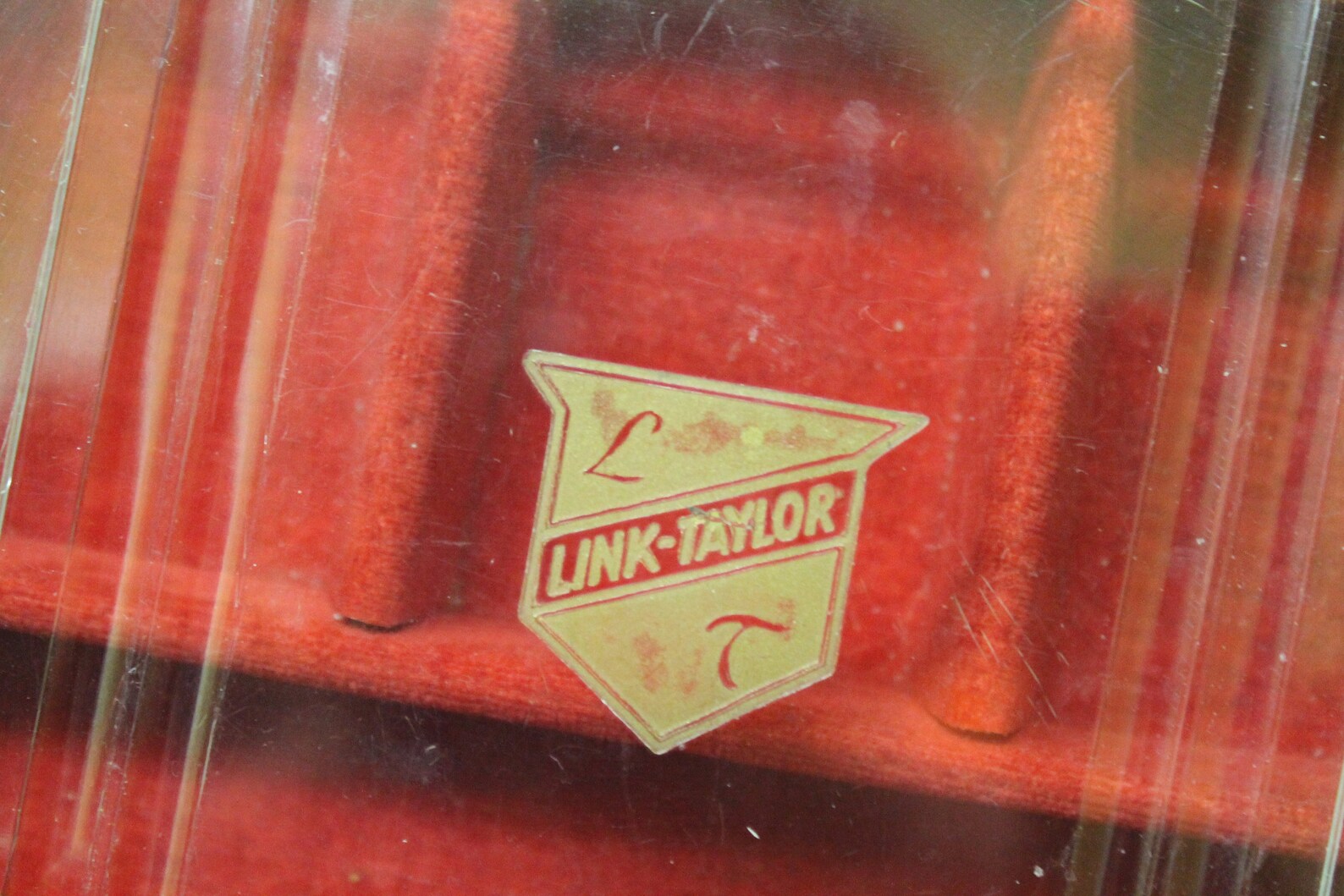Vintage Link-taylor Plastic Men's Jewelry Cufflink or Watch Box ...