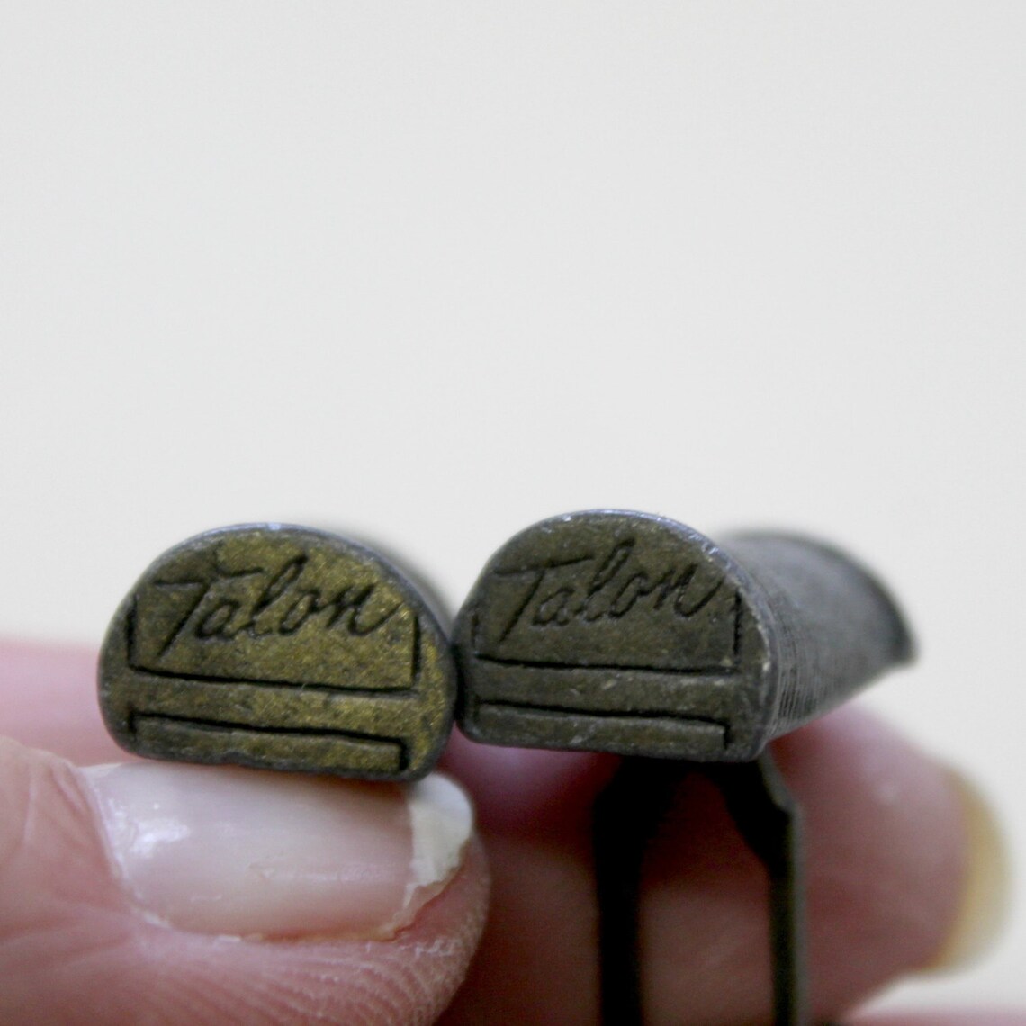 Rare Vintage TALON CUFF LINKS Sewing Thread Spool Advertising - Etsy