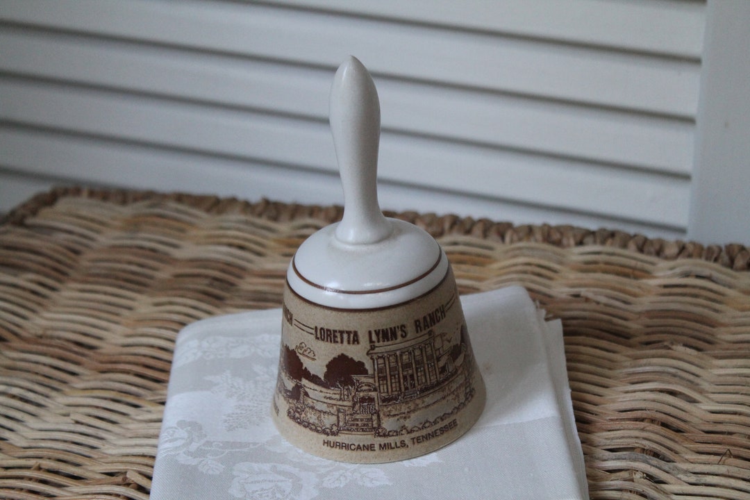 Loretta Lynn Ranch Souvenir Bell Hurricane Mills Tennessee by Scotty ...