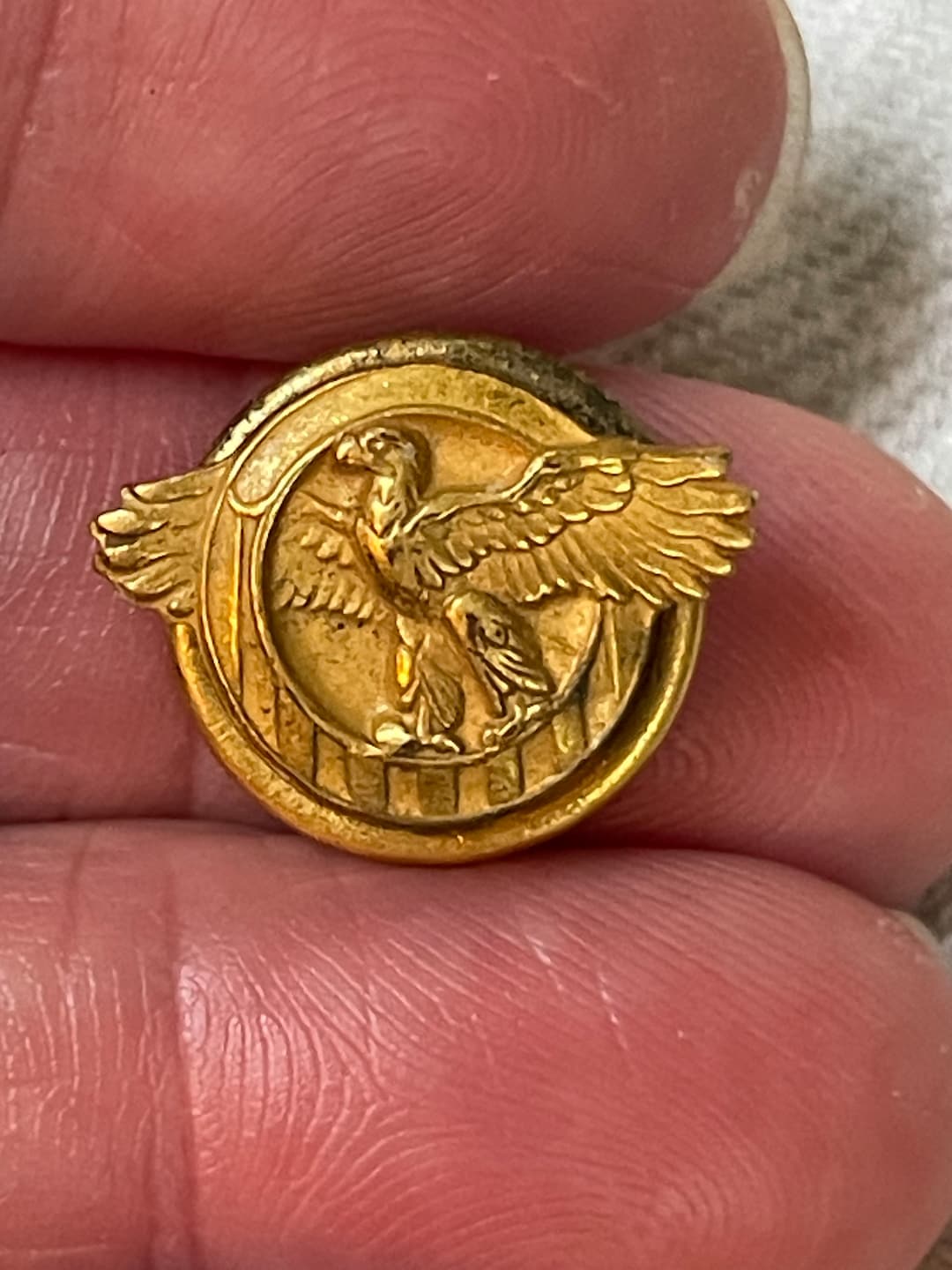 Honorable Discharge “ruptured Duck” Lapel Pin WWII Era Used 1939 - 1946 ...