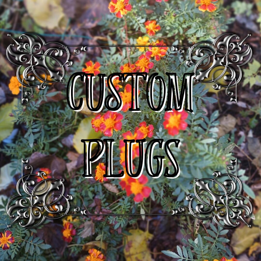 Custom Resin Plugs - Etsy