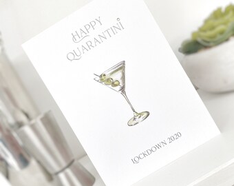 Cute Lockdown Engagement Card Congratulations Got Engaged for Friend ...