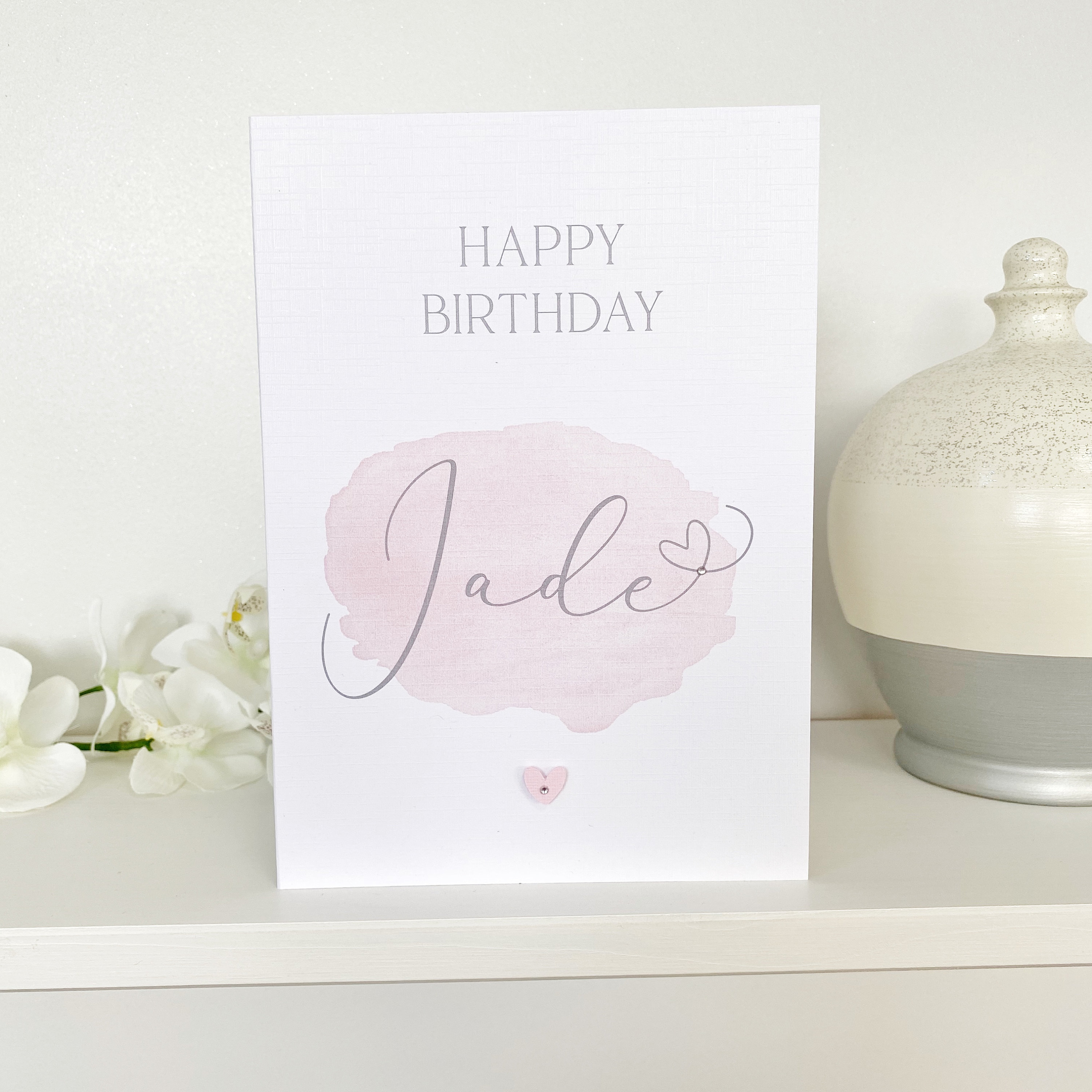 Personalised Birthday Card Happy Birthday Congratulations - Etsy