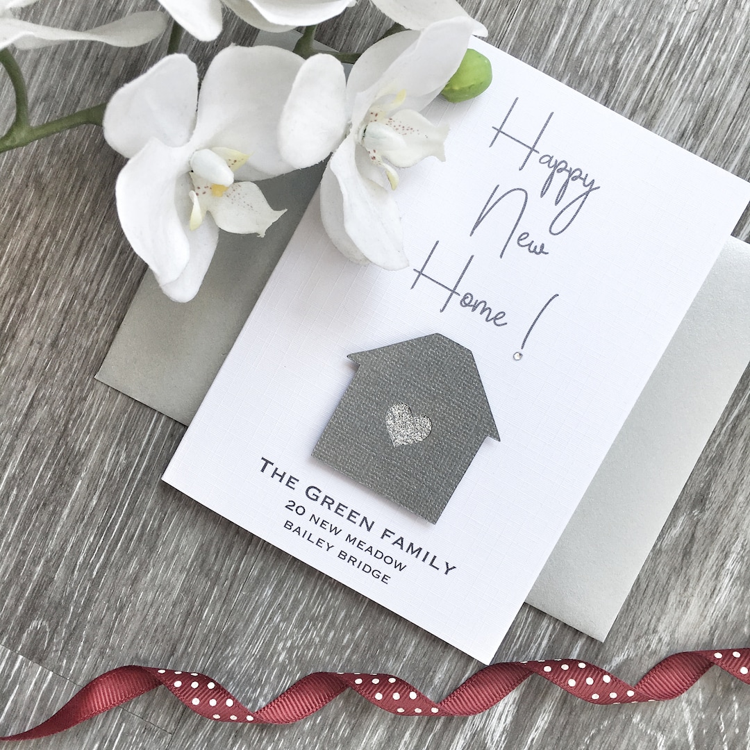 New House Congratulations Card to Say "happy New Home" - Etsy