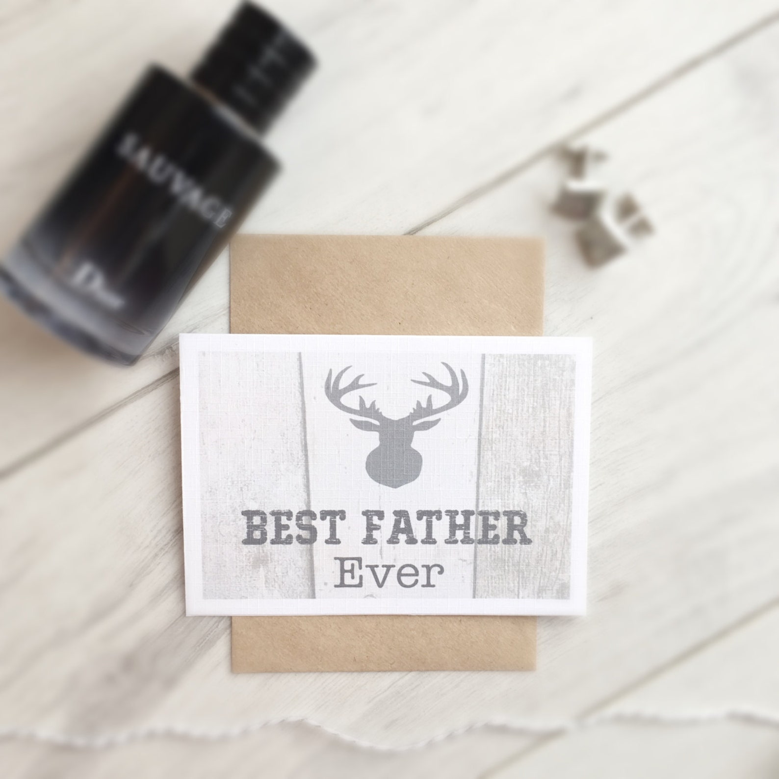 Fathers Day Card Best Dad Fathers Day Cards Best Dad Card | Etsy