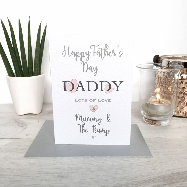 Personalised Fathers Day Card Daddy to Be Fathers Day Card | Etsy