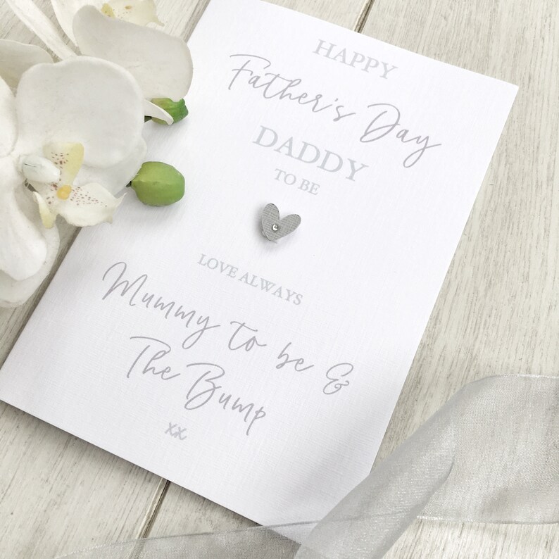 Personalised Daddy to Be Father's Day Card Daddy From the | Etsy