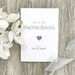 Personalised Card for a Mr and Mr, Groom Wedding Card, Gay Couple ...