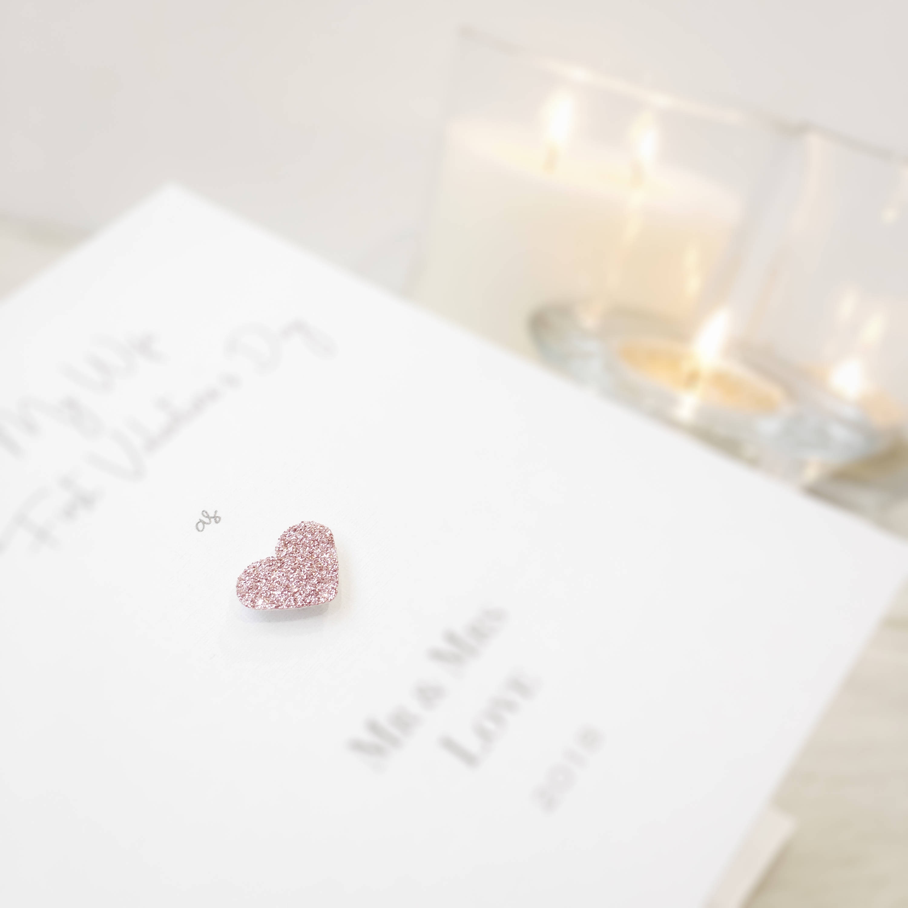 Personalised First Valentine Card for Your Husband or Wife on - Etsy