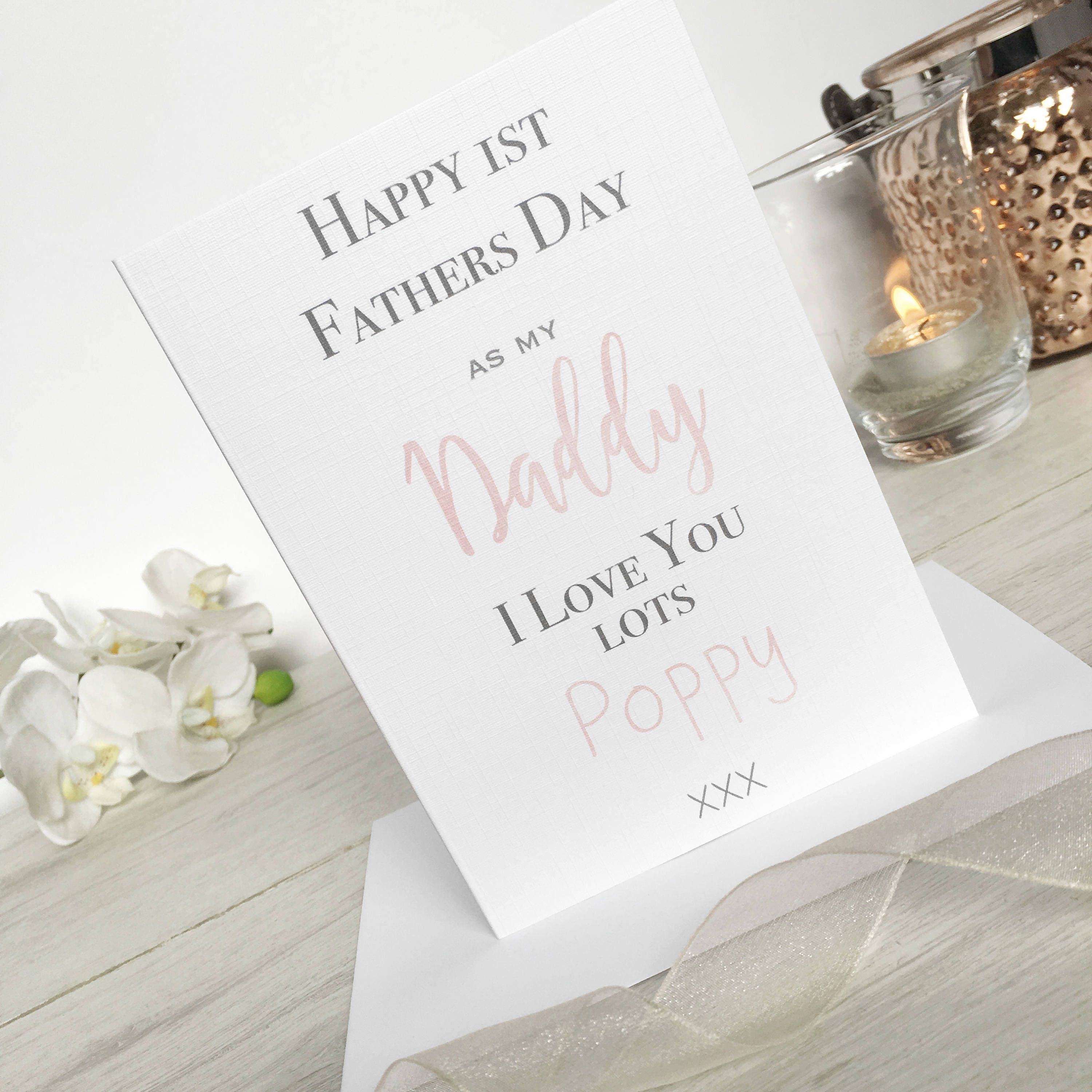 Personalised Fathers Day Card First Fathers Day Card Card - Etsy