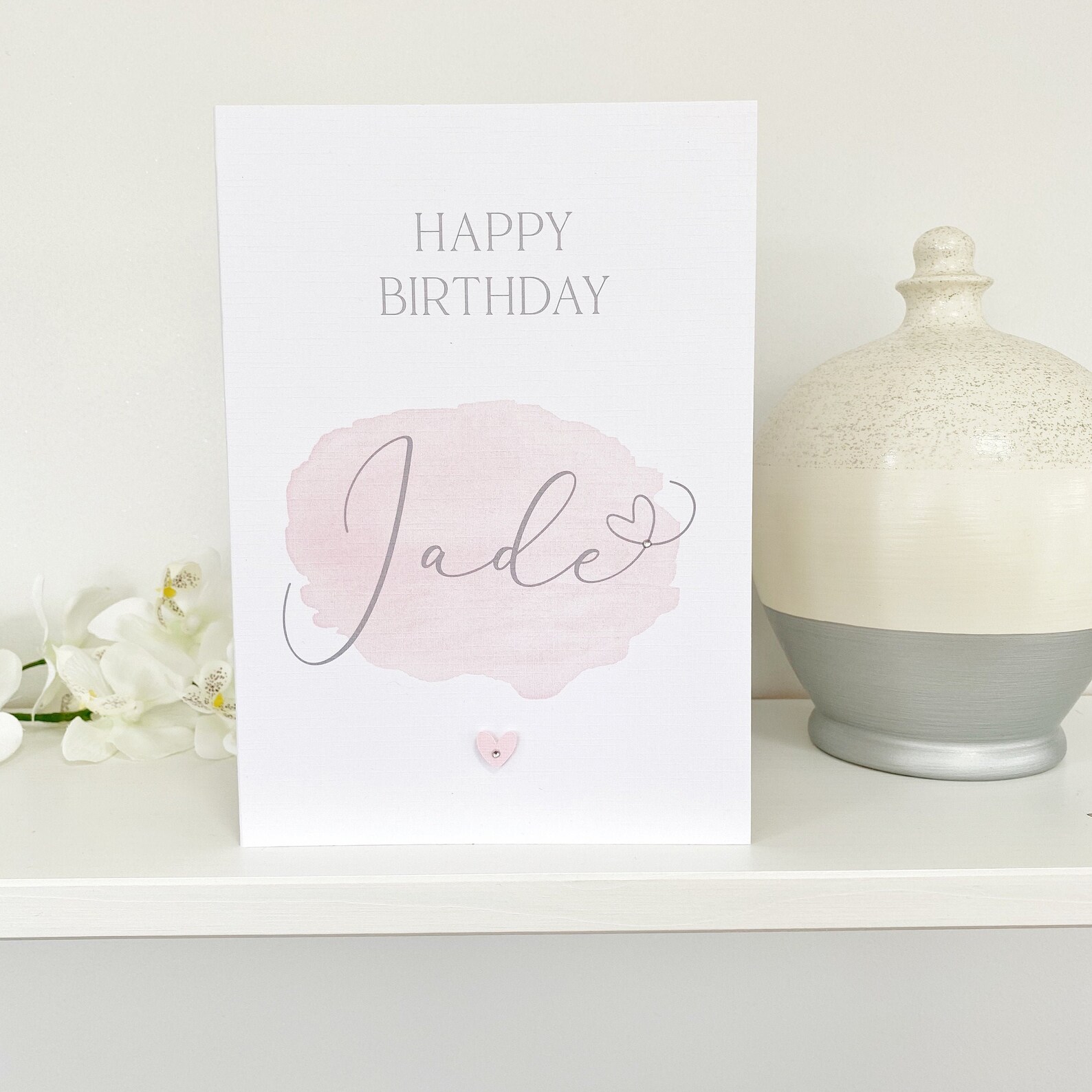 Personalised Birthday Card Happy Birthday Congratulations - Etsy