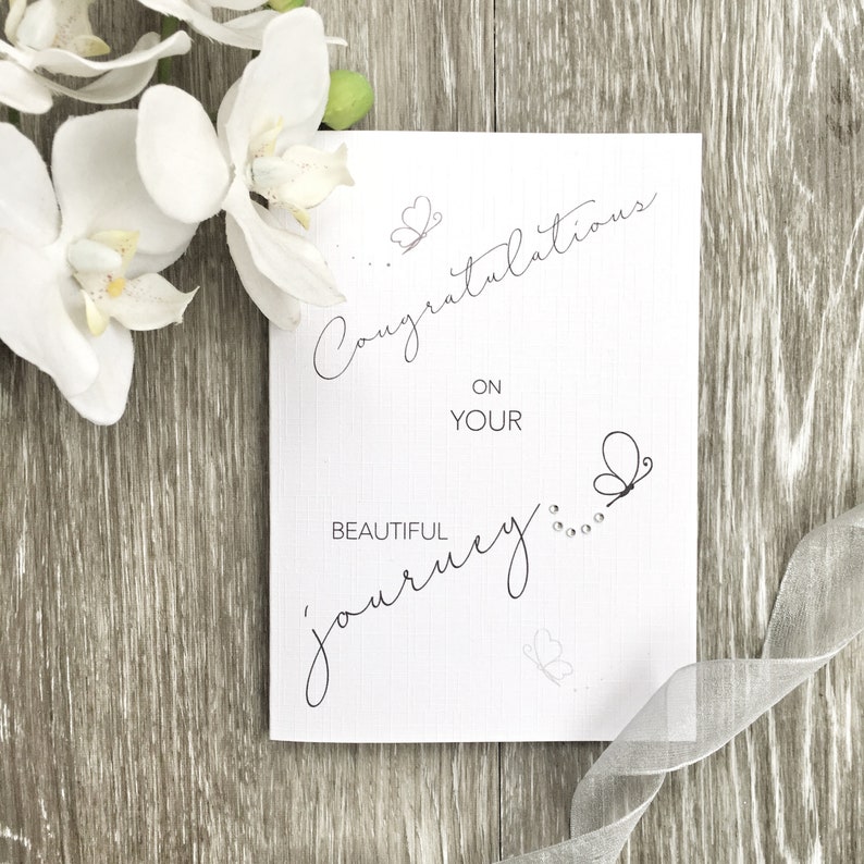Transgender Congratulations on Your Journey Card - Etsy