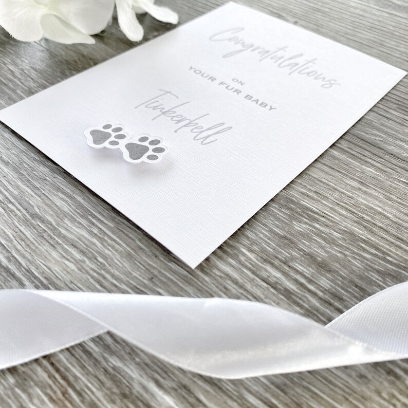 Welcome to the Family Congratulations Personalised New Pet Card, New ...