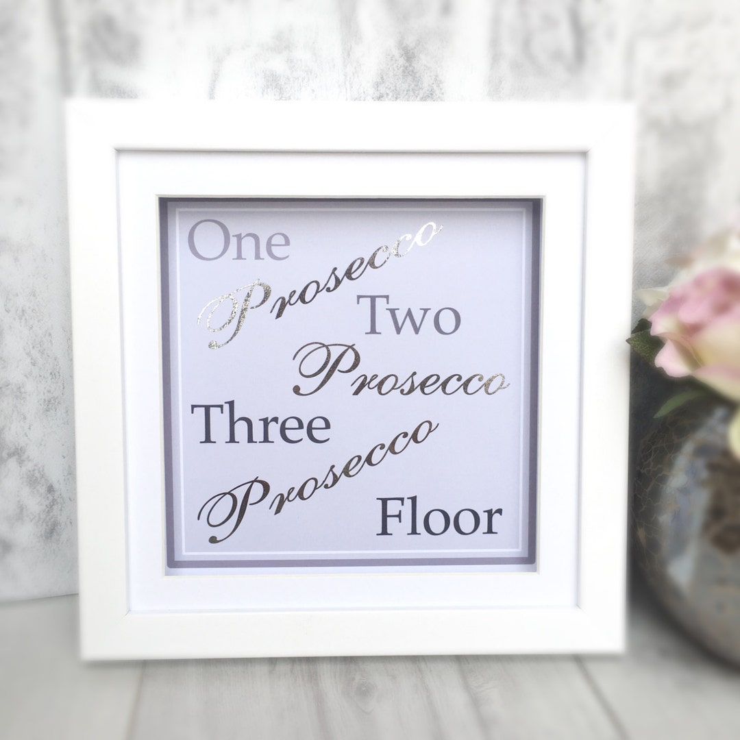 Prosecco Lover, Prosecco Gift, Foiled Prints, Prosecco Sign, Prosecco ...