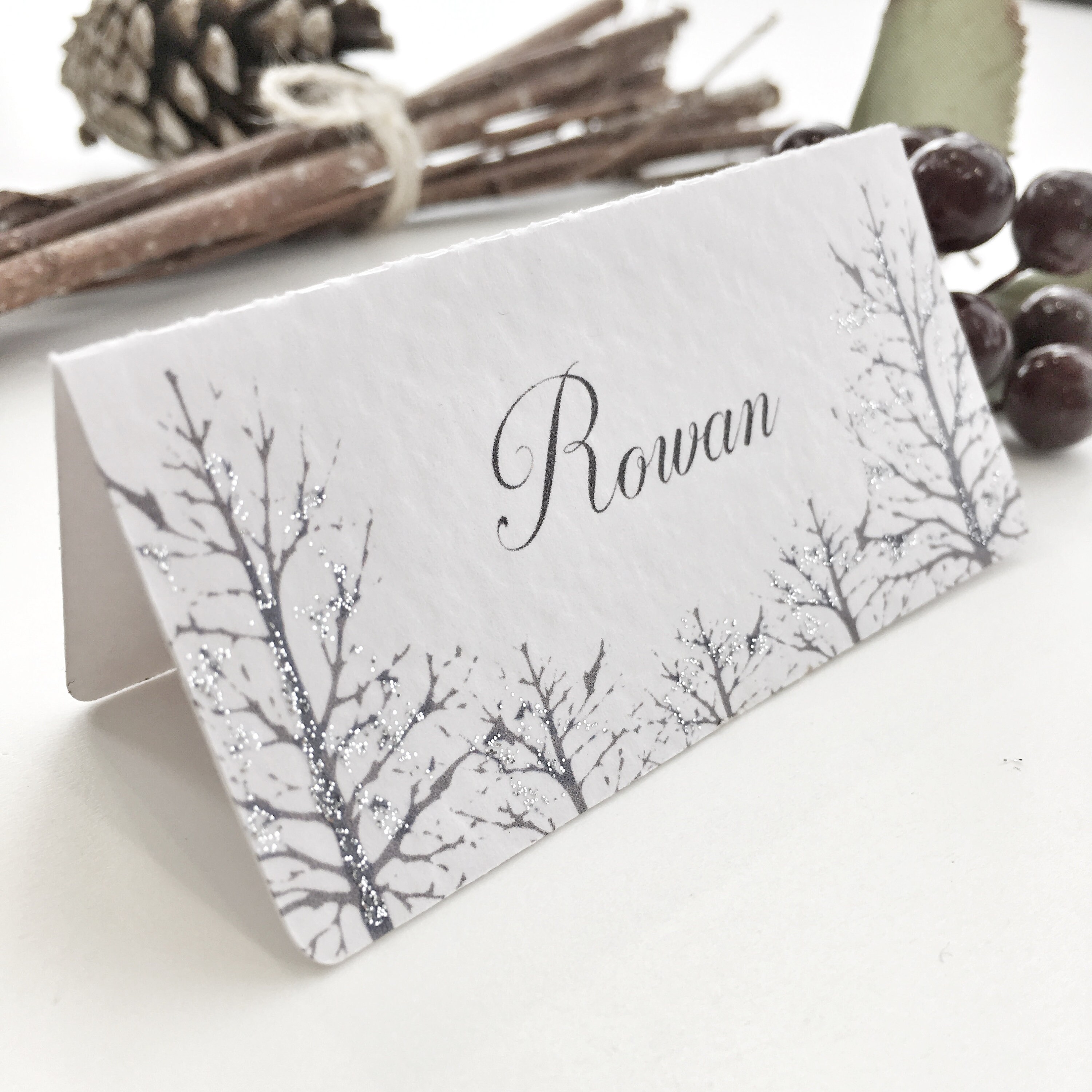 Personalised Wedding Place Names Wedding Place Setting Name | Etsy