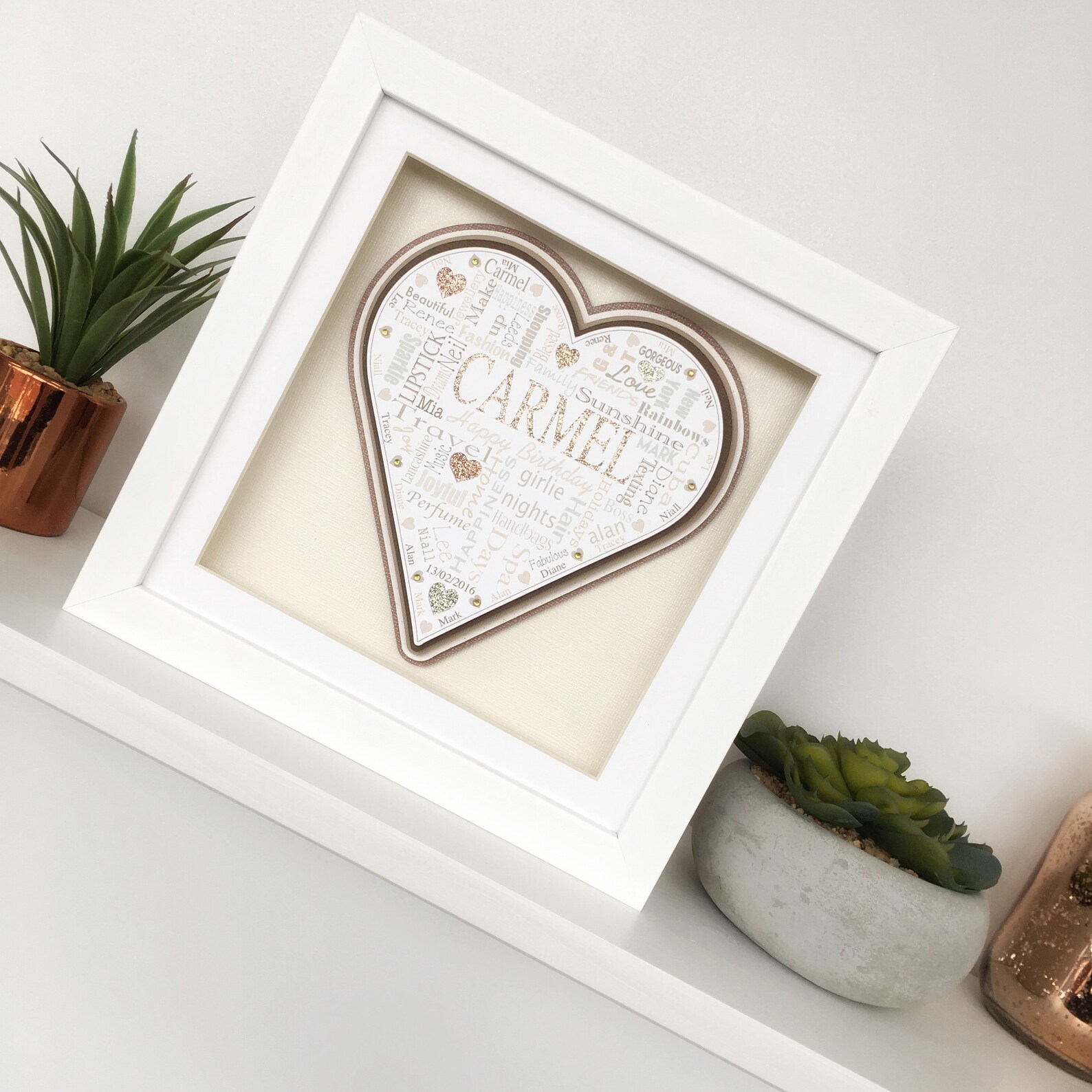 Personalised Frame Birthday Gift Gift for Her Baby Shower | Etsy